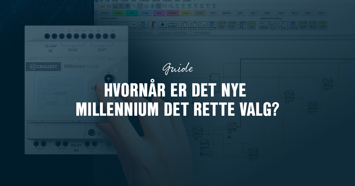 Guide: Er den nye Millenium den rette Micro-PLC til dit behov? - OEM ...